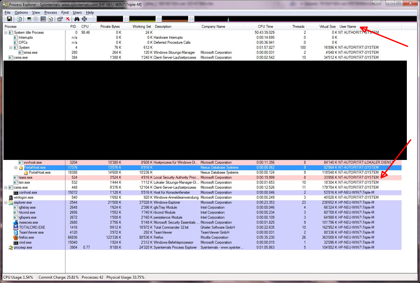 Better CTRL+ALT+DEL for Windows 7 - NexusDB Newsgroups